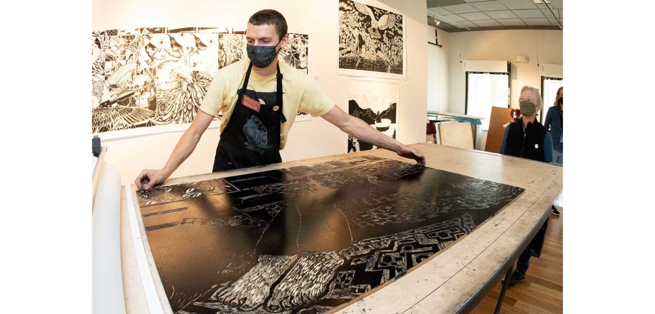 What a Relief! | Collection of Relief Woodblock Prints by Local Artists