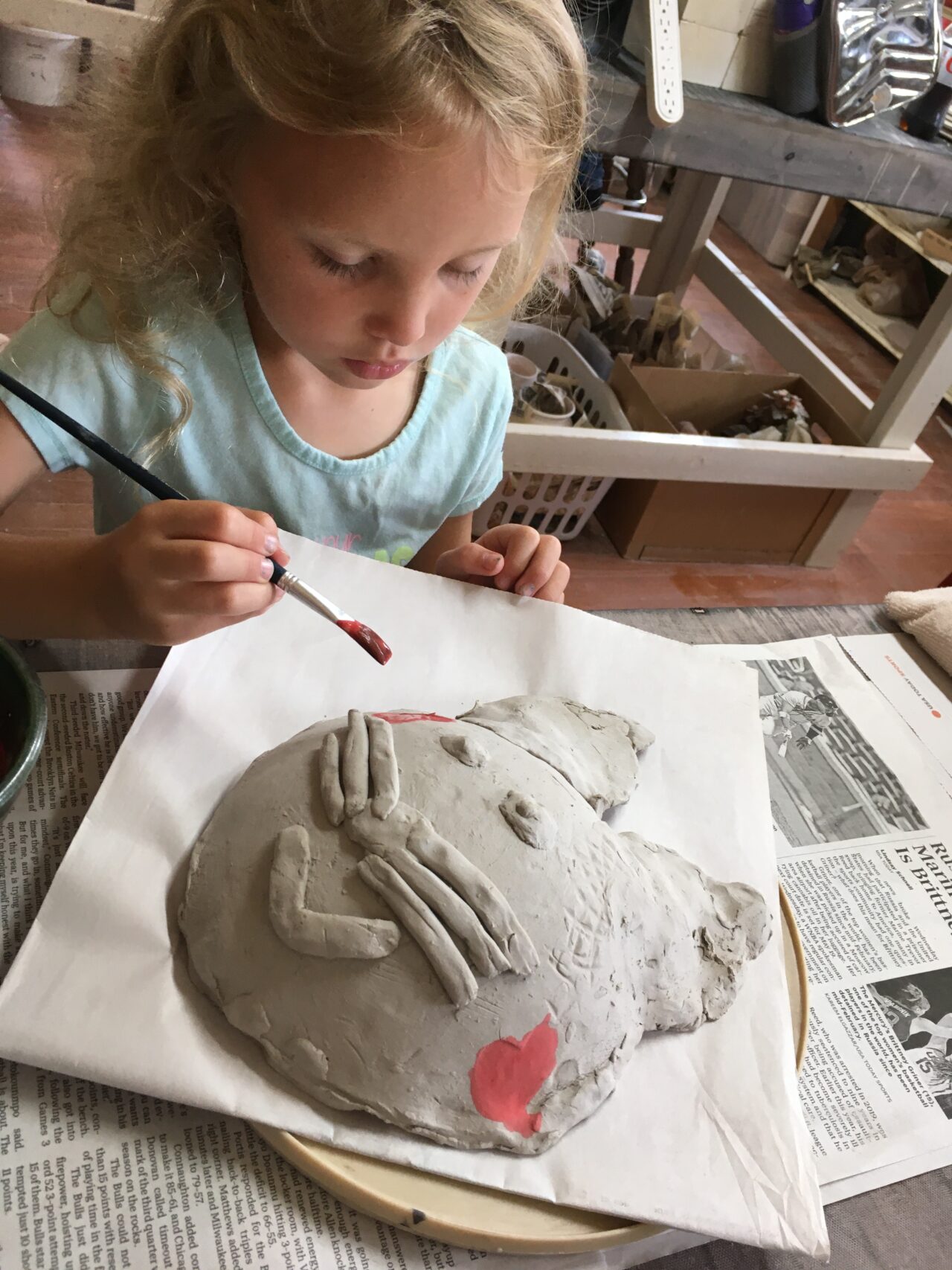 Fun Clay Faces - Toe River Arts