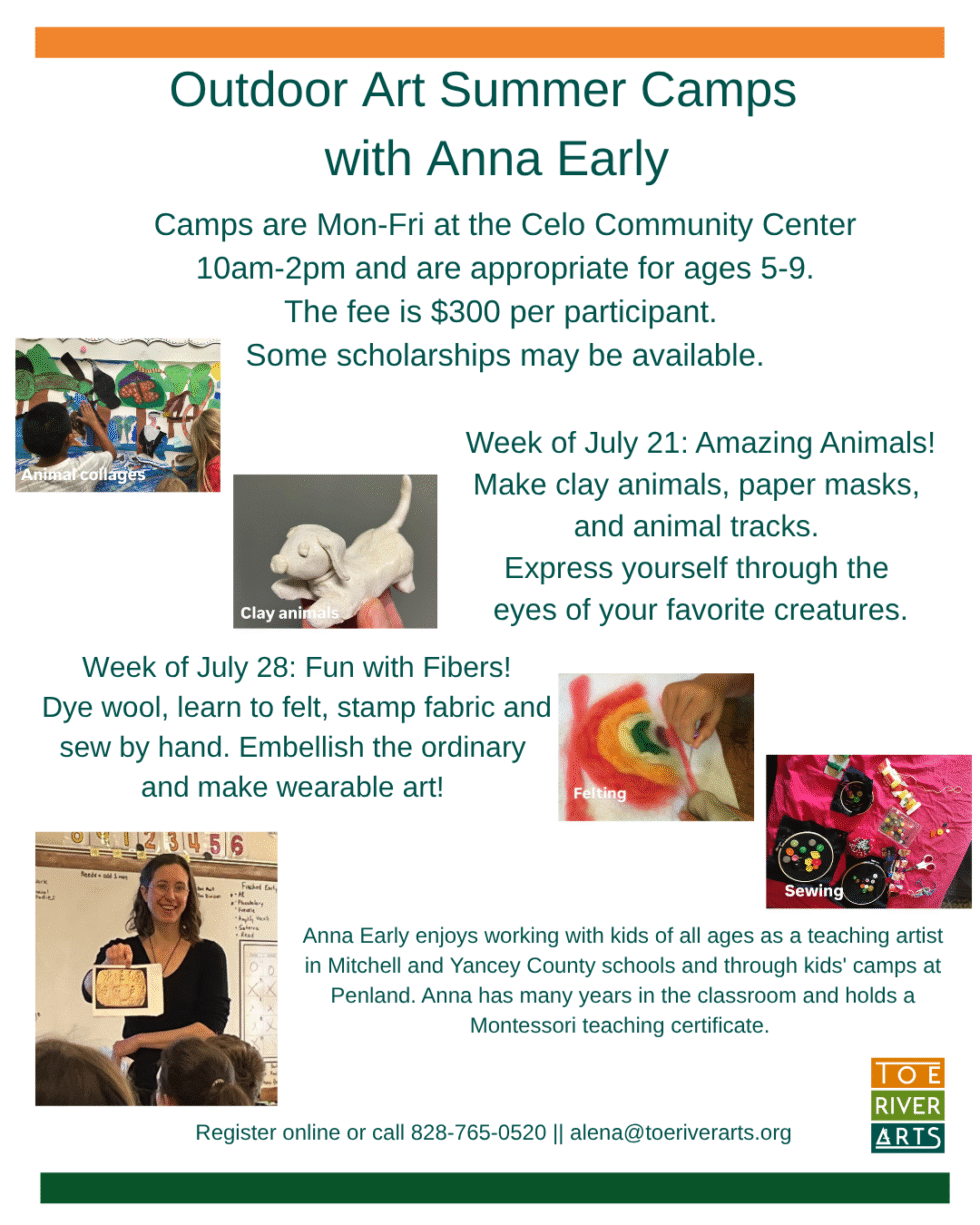 Events from July 10, 2025 – April 8, 2017 – Toe River Arts